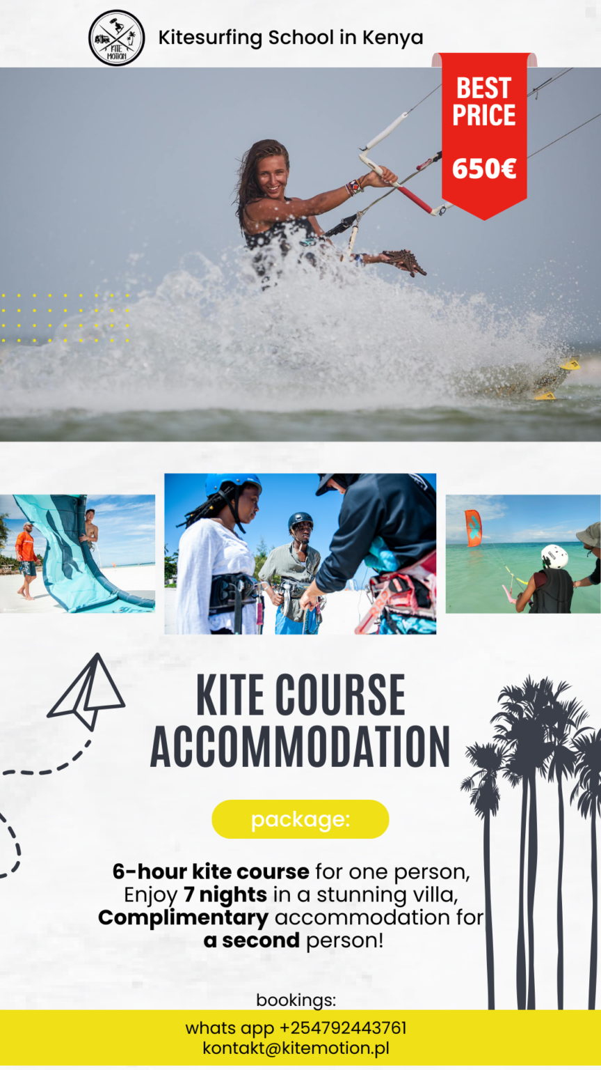 Kite course + accommodation - Kite Motion